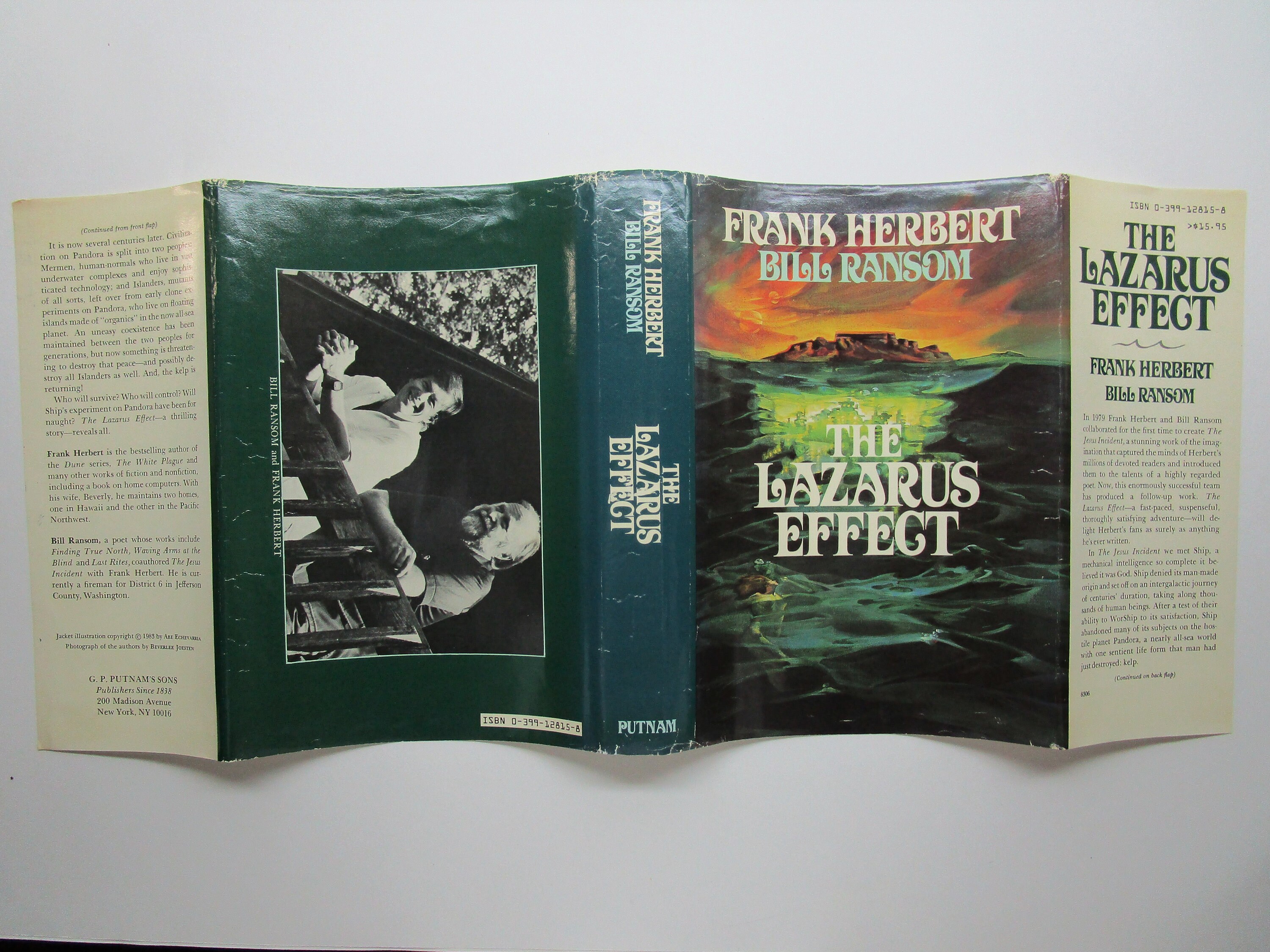 The Lazarus Effect FRANK HERBERT & Bill Ransom 1983 1st Edition/1st ...