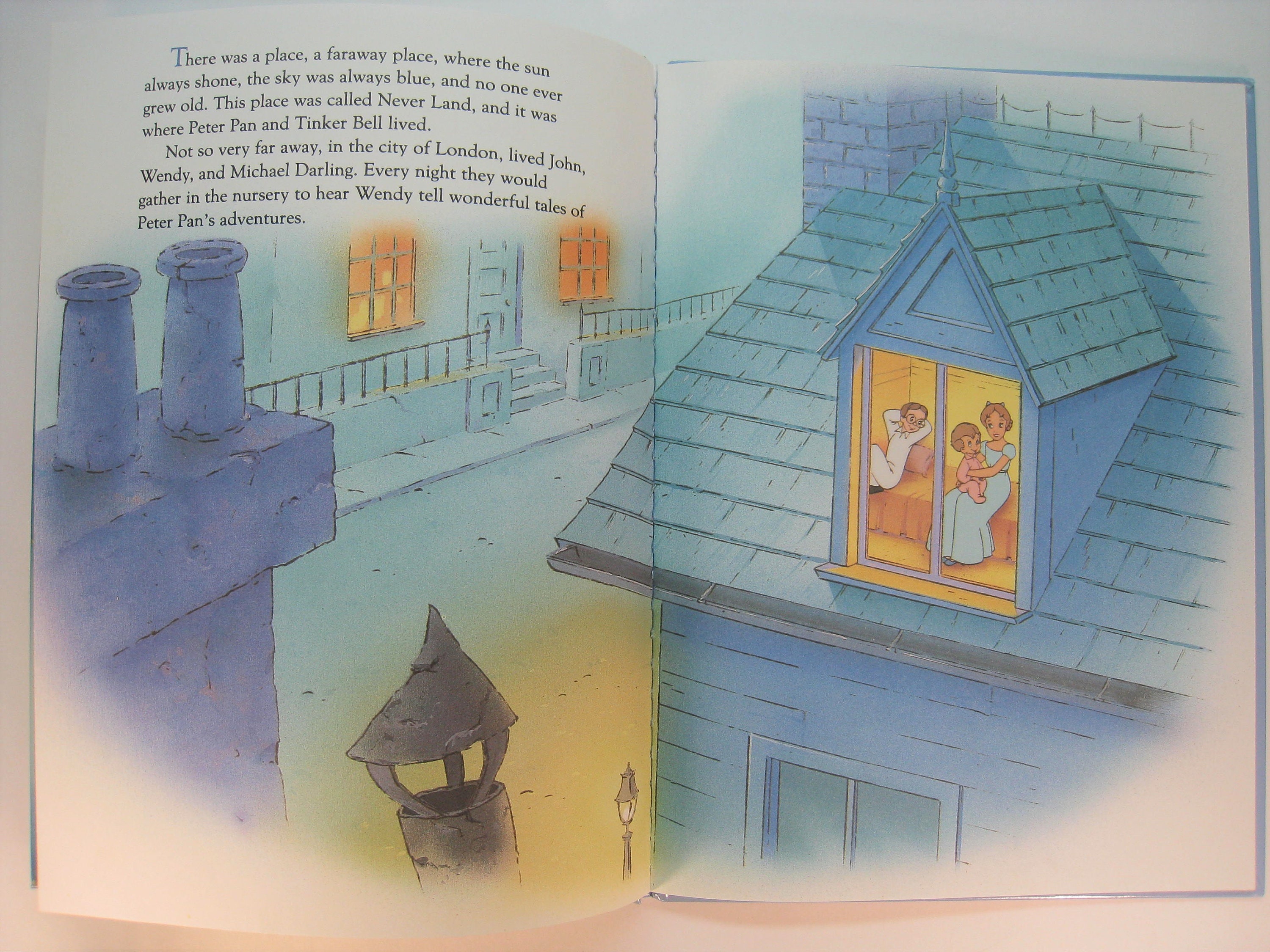Walt Disney's Classic PETER PAN, A Big Golden Book, 1989 Very Good+ ...