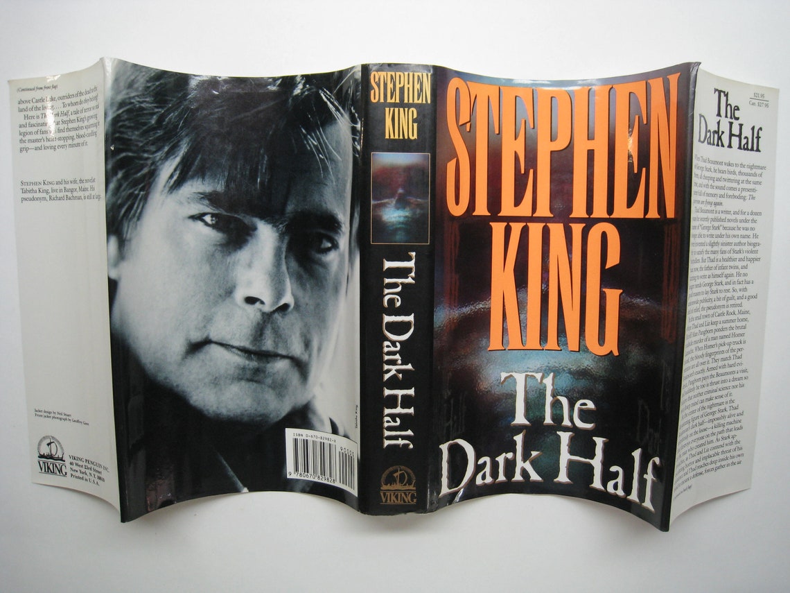 The Dark Half, Stephen King, COLLECTIBLE 1989 1st Edition/1st Printing ... The Dark Half, Stephen King, COLLECTIBLE 1989 1st Edition/1st Printing ...