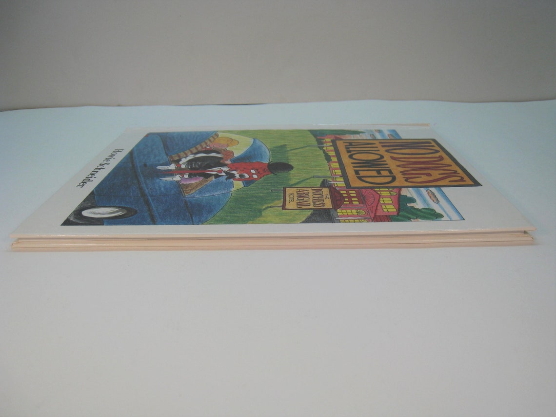 NO DOGS ALLOWED Weekly Reader Books Howie Schneider 1996 | Etsy