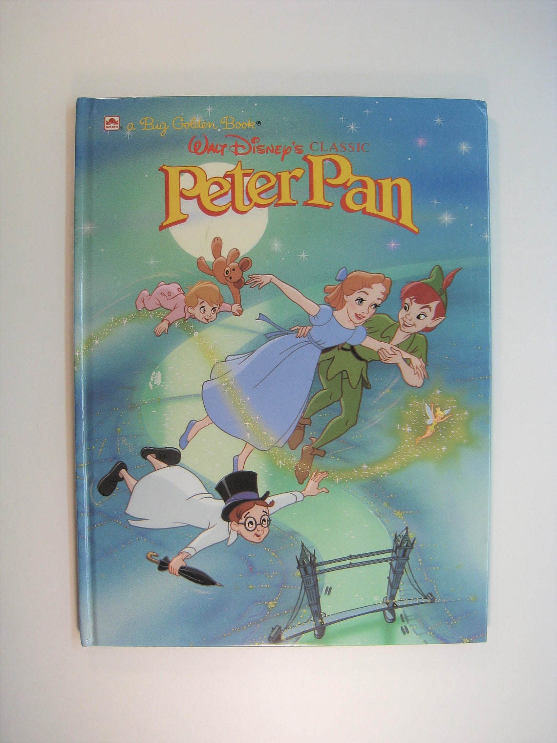 Walt Disney's Classic PETER PAN, A Big Golden Book, 1989 Very Good ...