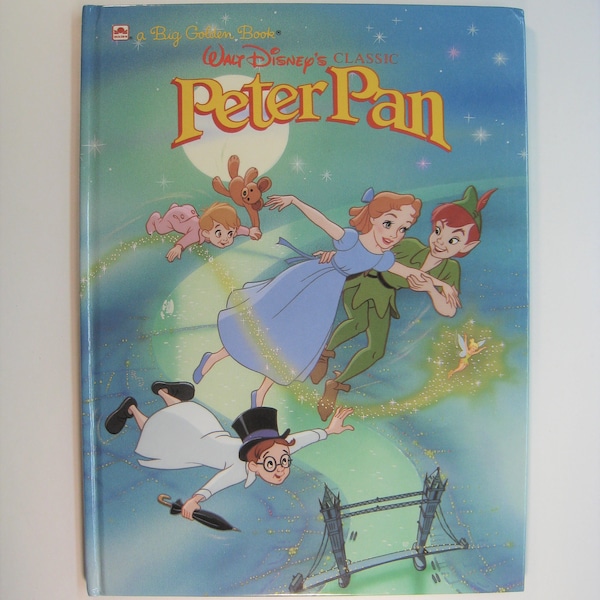 Peter Pan Golden Book - Etsy