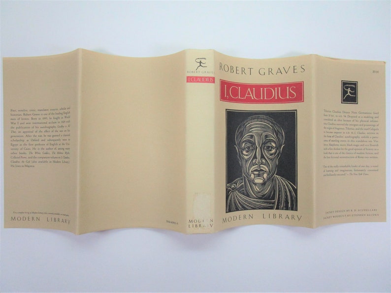 I CLAUDIUS Robert Graves Modern Library 1943/1982 1st - Etsy