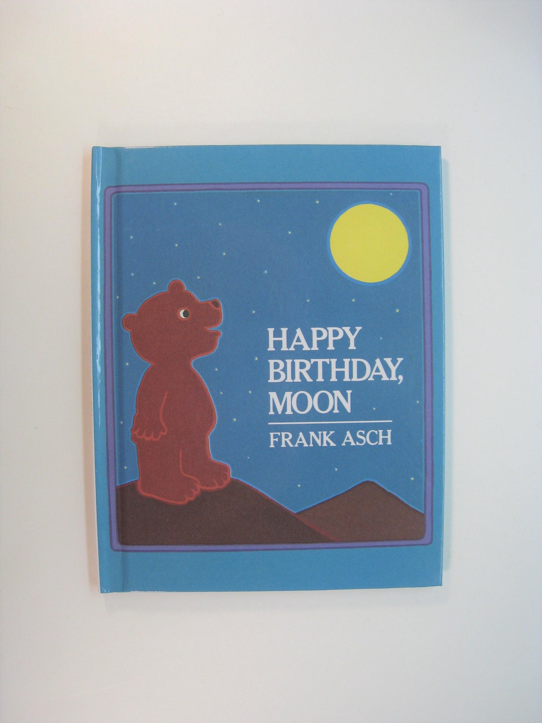 Happy Birthday Moon weekly Reader Books Frank Asch 1982 7th - Etsy