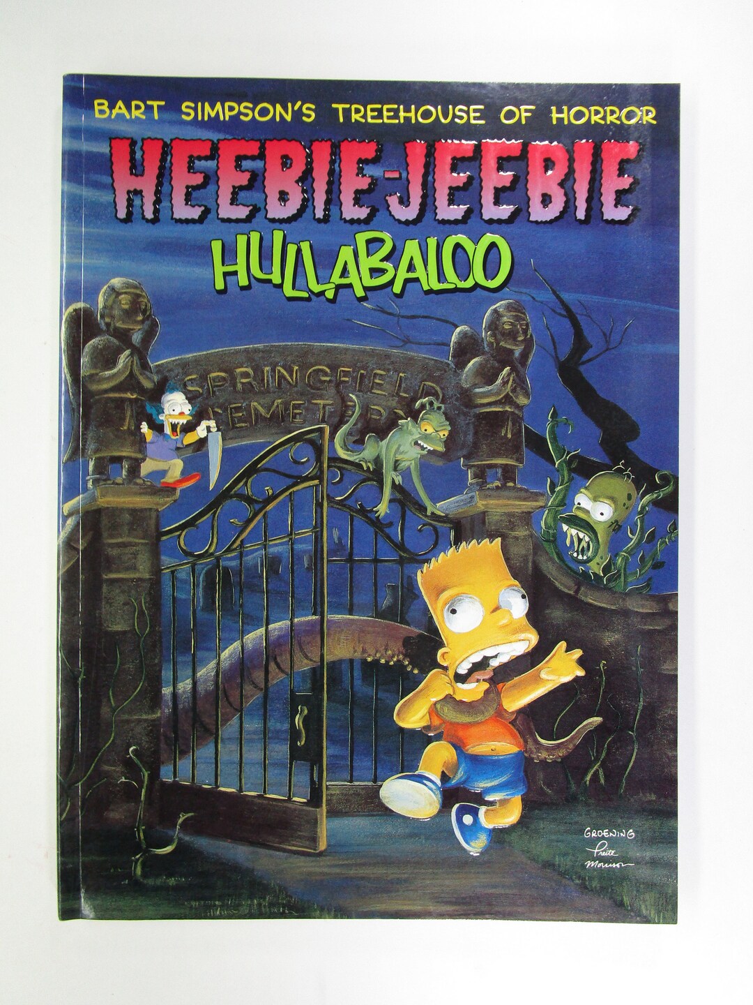Heebie Jeebie Hullabaloo Bart Simpsons Treehouse Of Etsy Australia