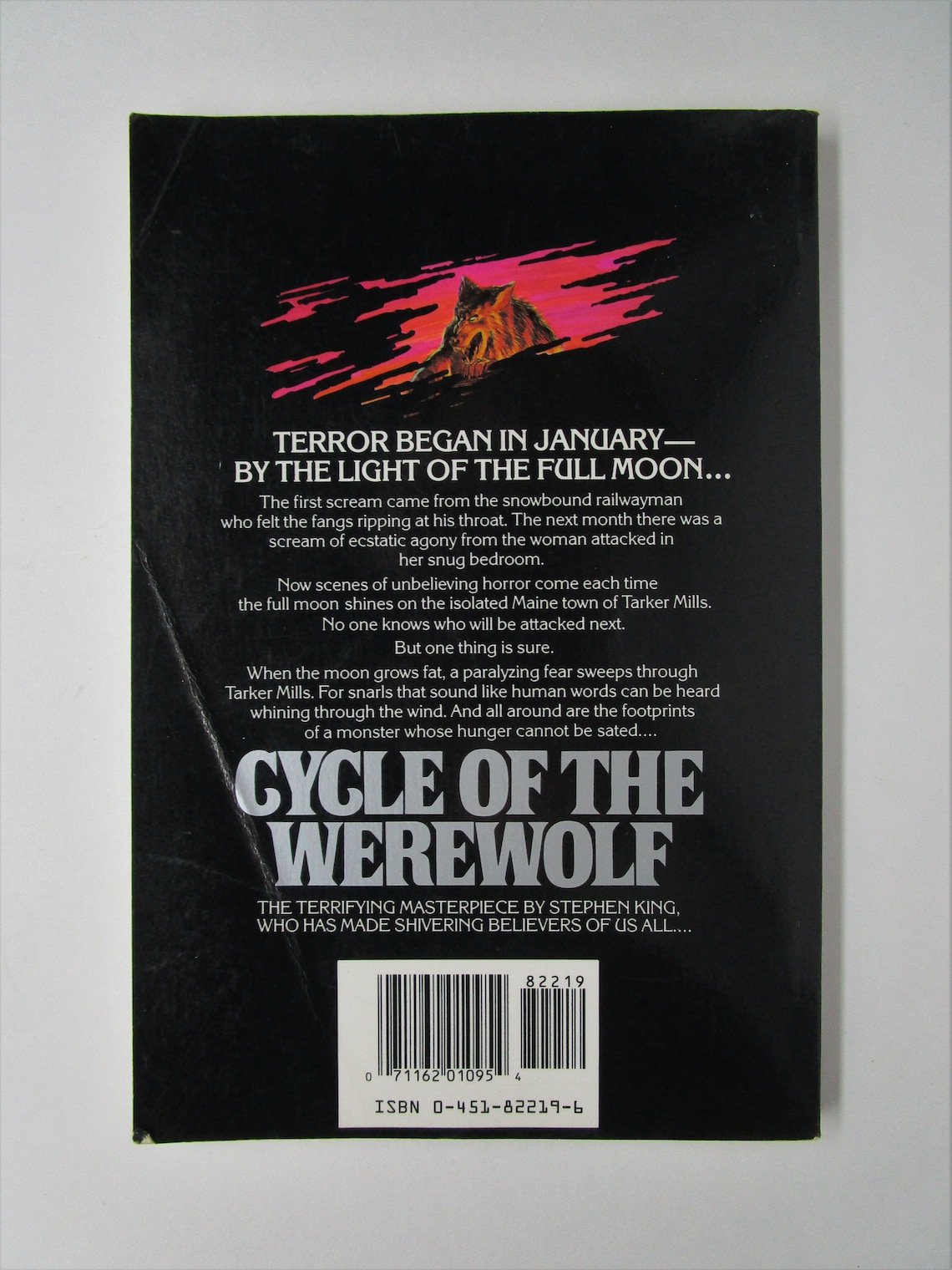 Cycle of the Werewolf STEPHEN KING Bernie Wrightson - Etsy UK