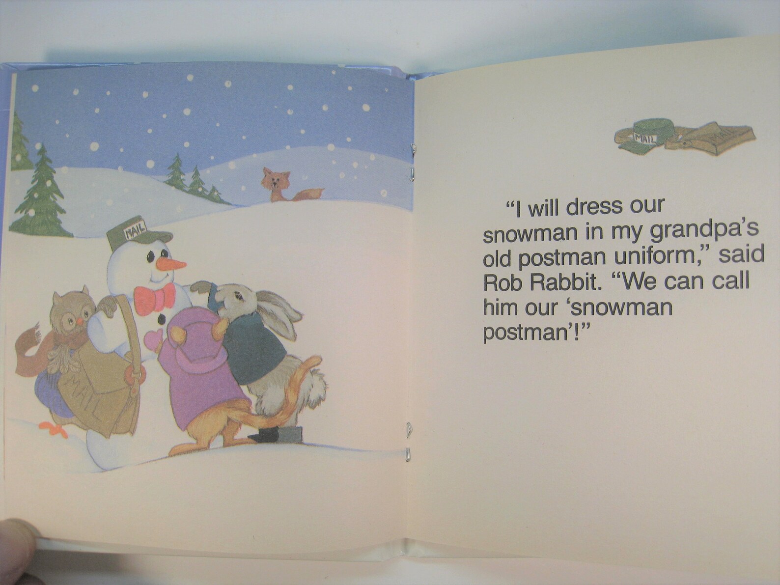 The SNOWMAN POSTMAN by Andy Rector COLLECTIBLE 1993 1st - Etsy