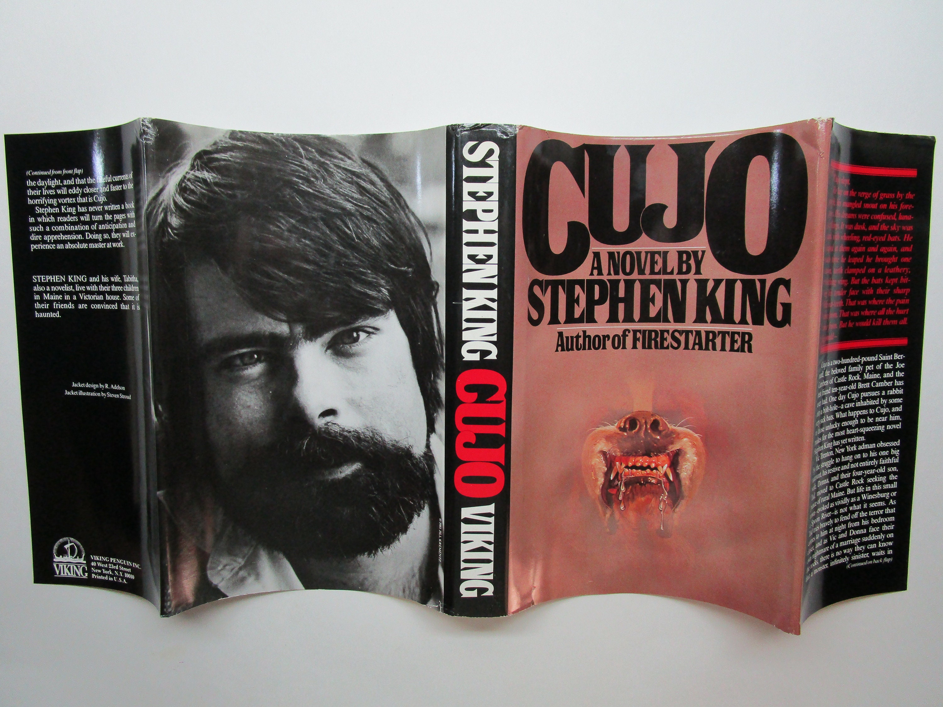 CUJO, Stephen King, 1981 1st Edition Reprint, Very Good/very Good ...