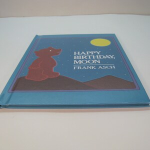 Happy Birthday Moon weekly Reader Books Frank Asch 1982 7th | Etsy
