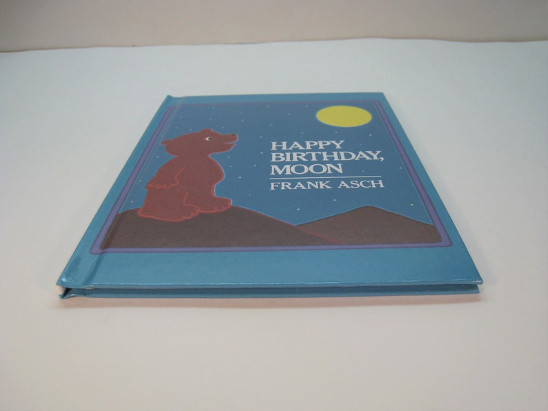 Happy Birthday Moon weekly Reader Books Frank Asch 1982 7th | Etsy