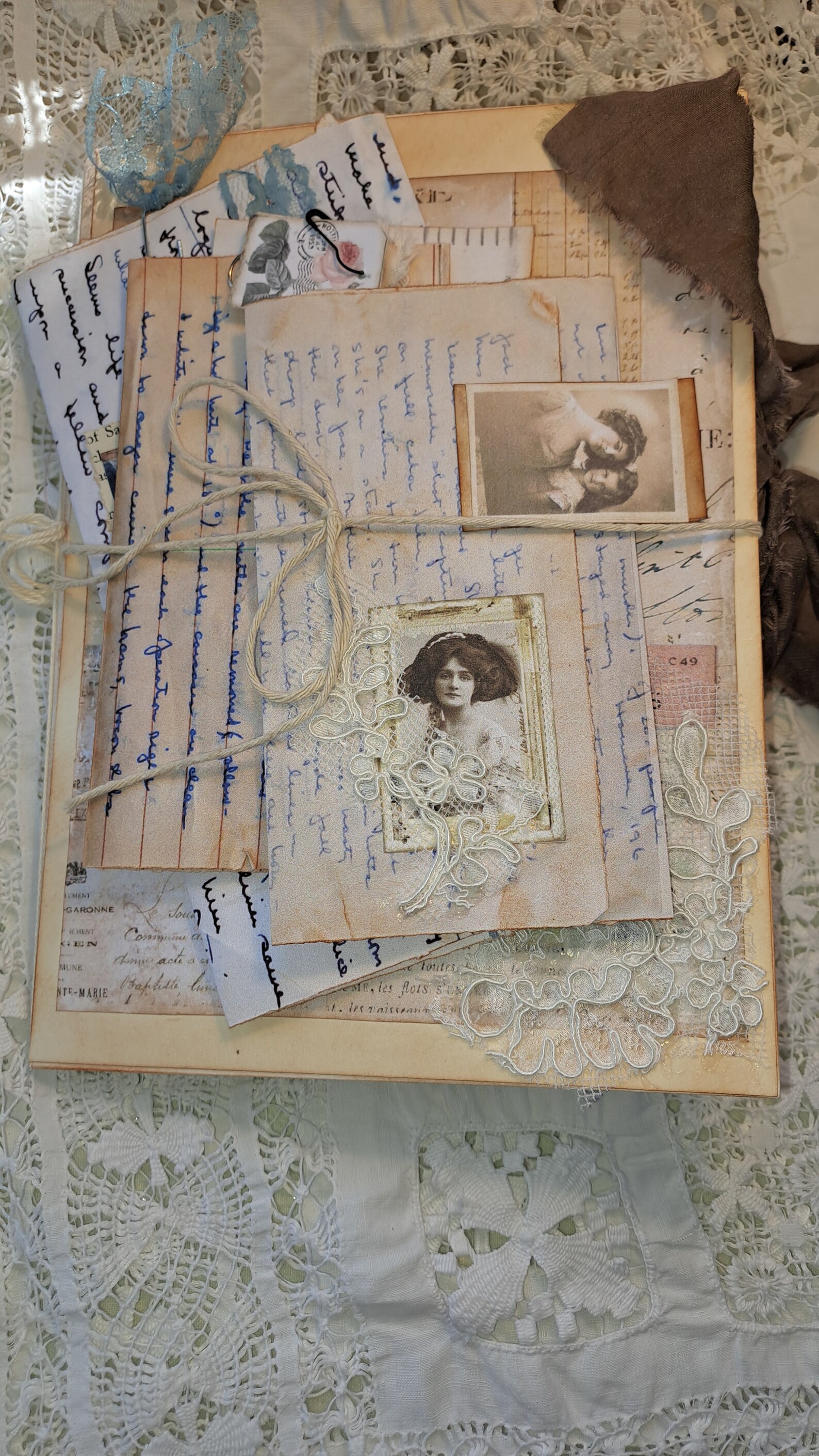 Handmade Letter Stack Folio With Removable Notebook - Etsy