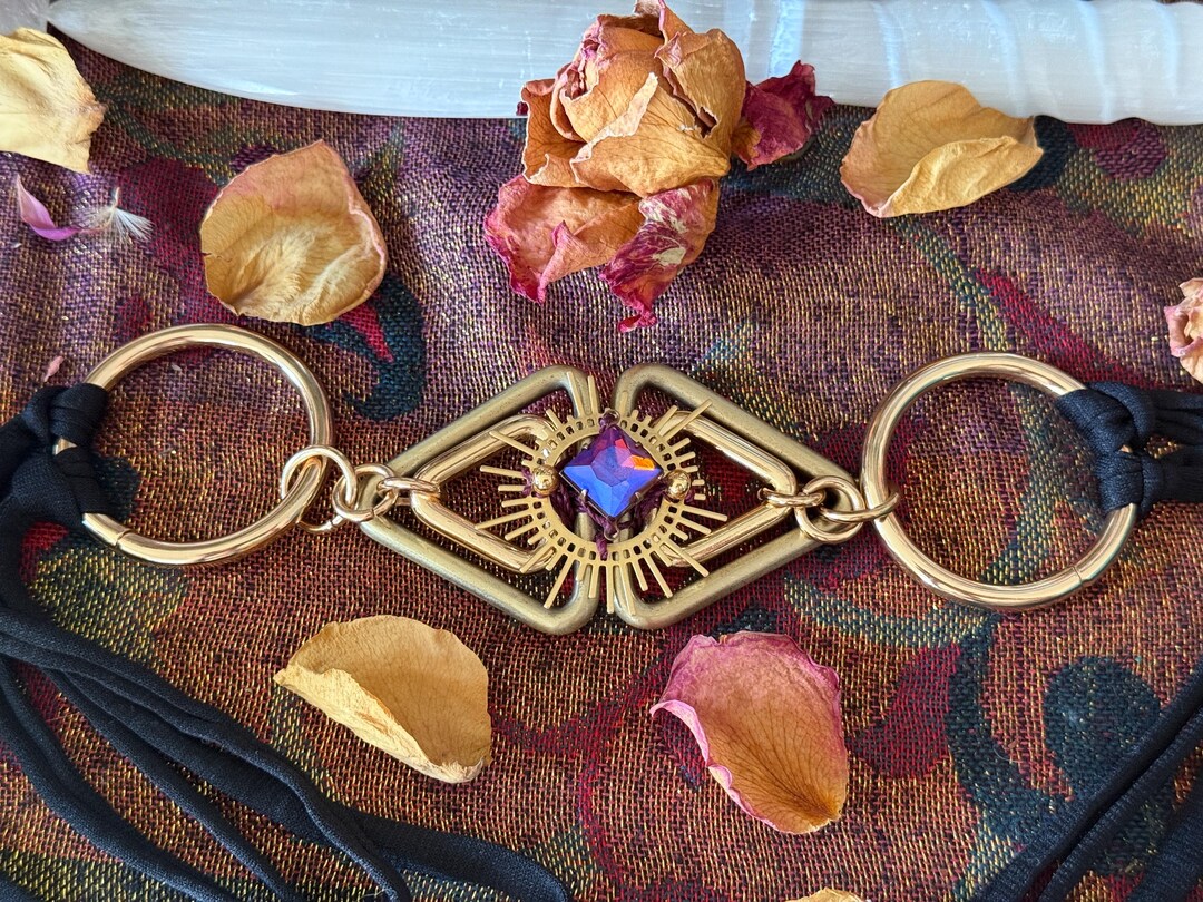 Lunara Belt, Adjustable Brass Hardware Wrap Belt - Etsy