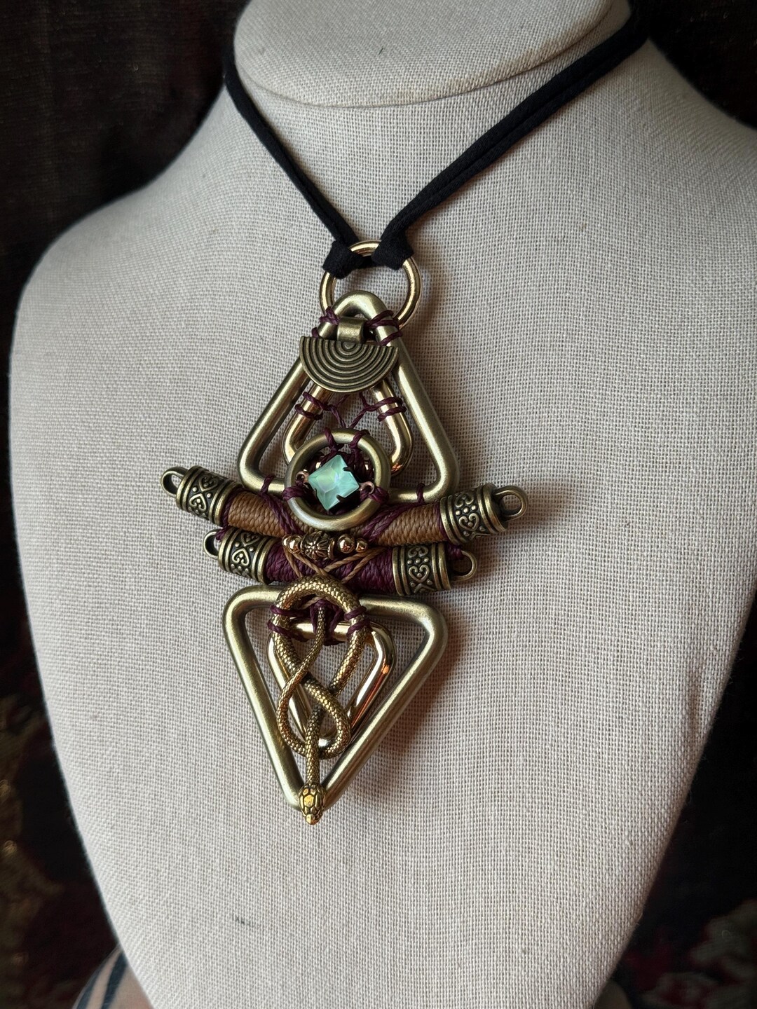 Lunara Amulet, Celestial Geometry Amulet, Pendant, Necklace - Etsy