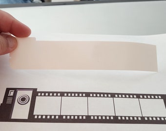 Film Canister Keychain Sublimation Design, Filmstrip Key Chain Template ...