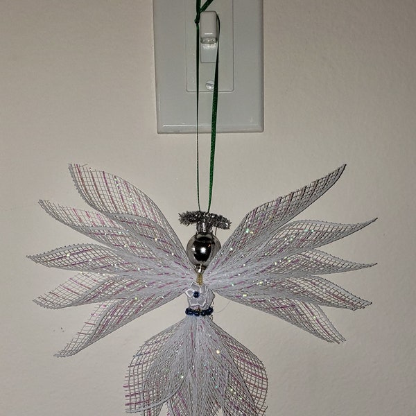 Deco Mesh Angel - Etsy