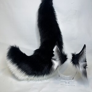MTO Loona B&W Hellhound Inspired Ears and Tail - Etsy