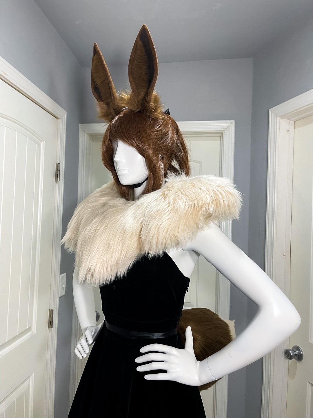 MTO Eevee Ears Mane Tail - Etsy