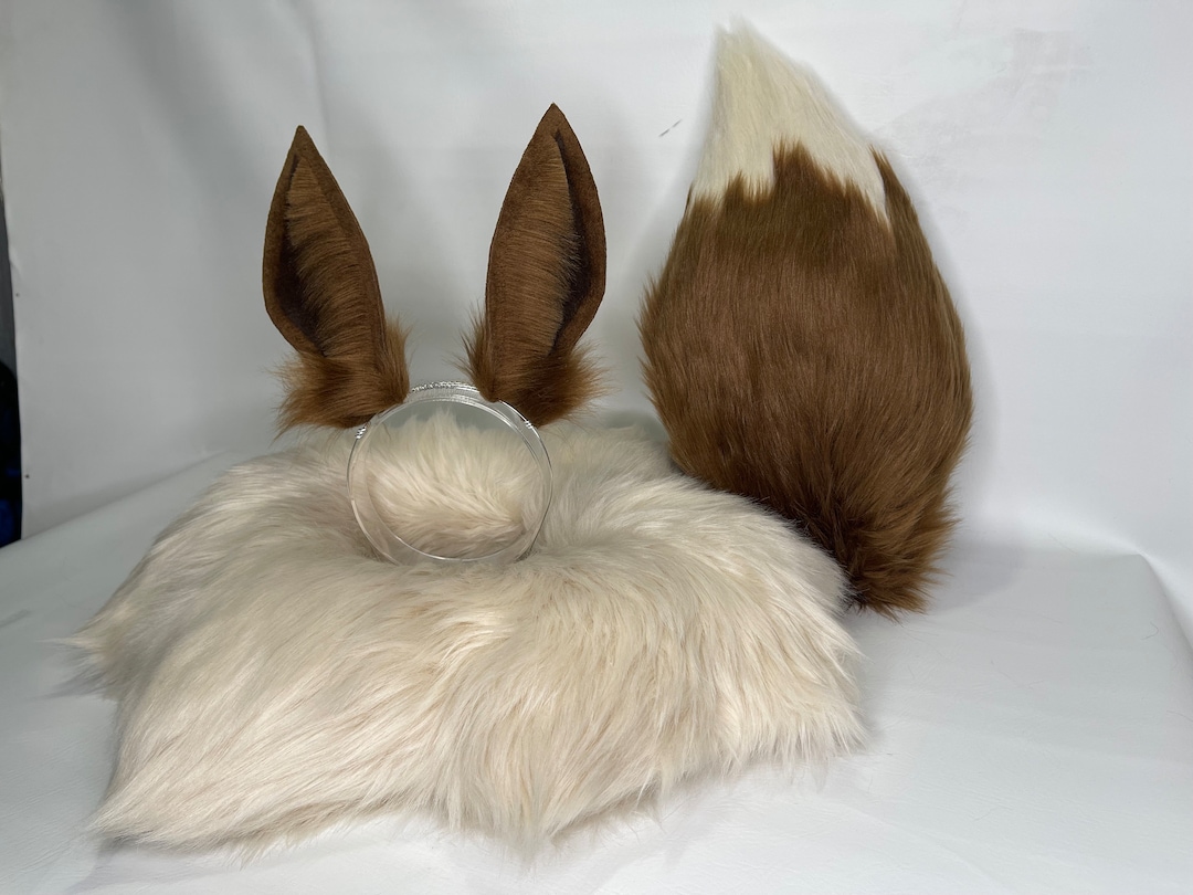 MTO Eevee Ears Mane Tail - Etsy