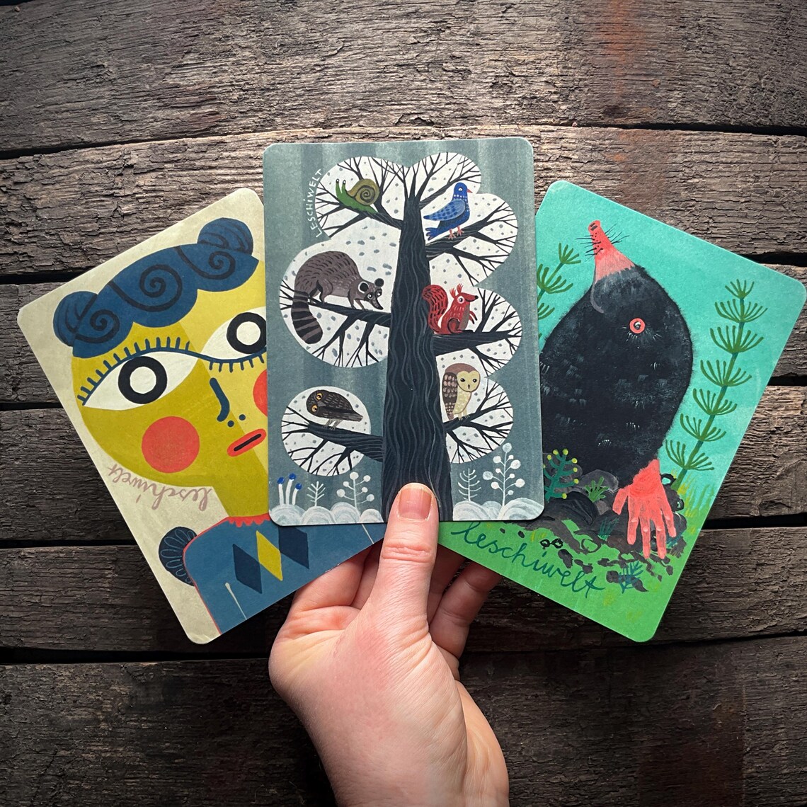 15 ART CARDS - Take Your FAVORITES - Etsy