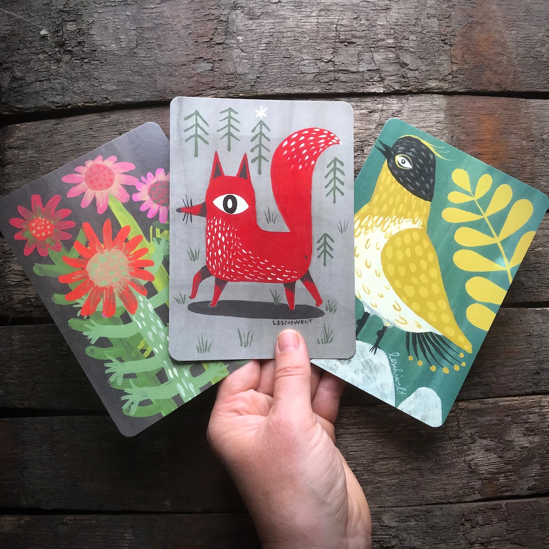 15 ART CARDS - Take Your FAVORITES - Etsy