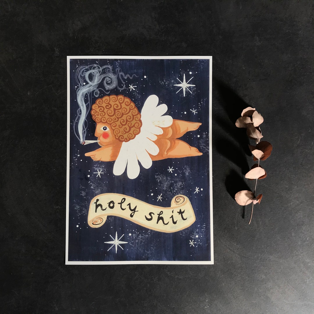 POSTER!!! HOLY SHIT A4/A3 - Etsy