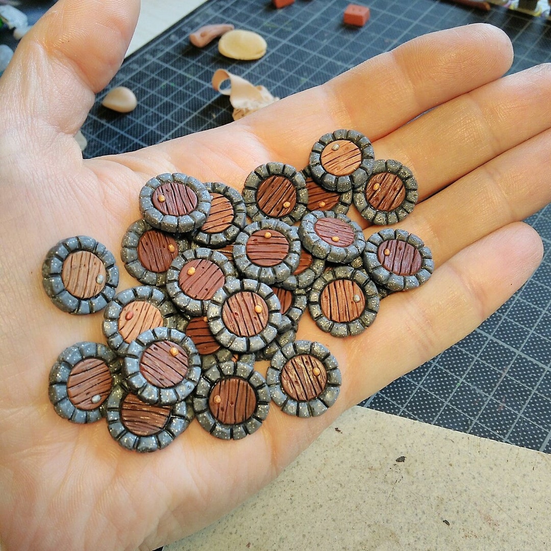 20 OCCUPIED TOKENS for Everdell. Handmade Polymer Clay. - Etsy