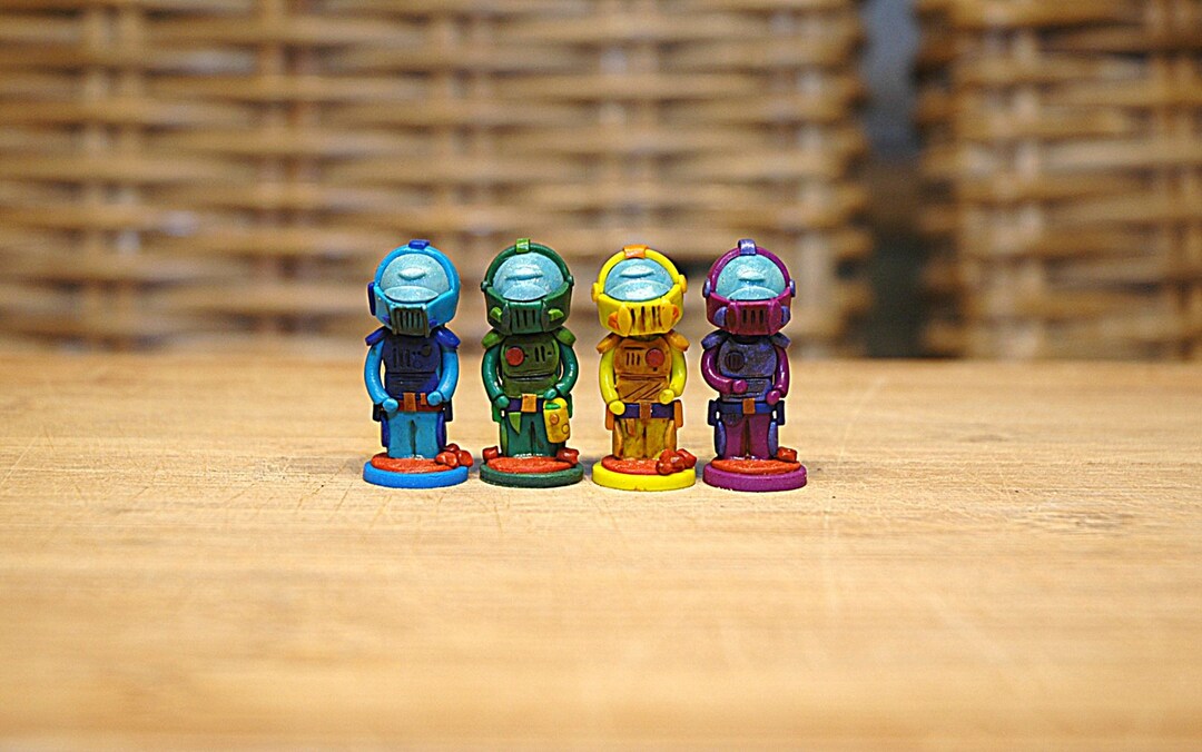 ON MARS - Handmade Figurines & Tokens | Game Components | Mepples ...