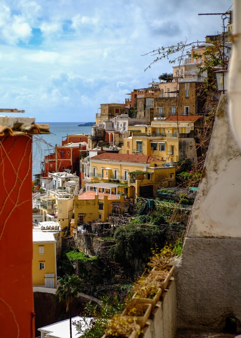 A Glimpse of Positano Postcard 4"×6" or 100 × 150 Mm - Etsy