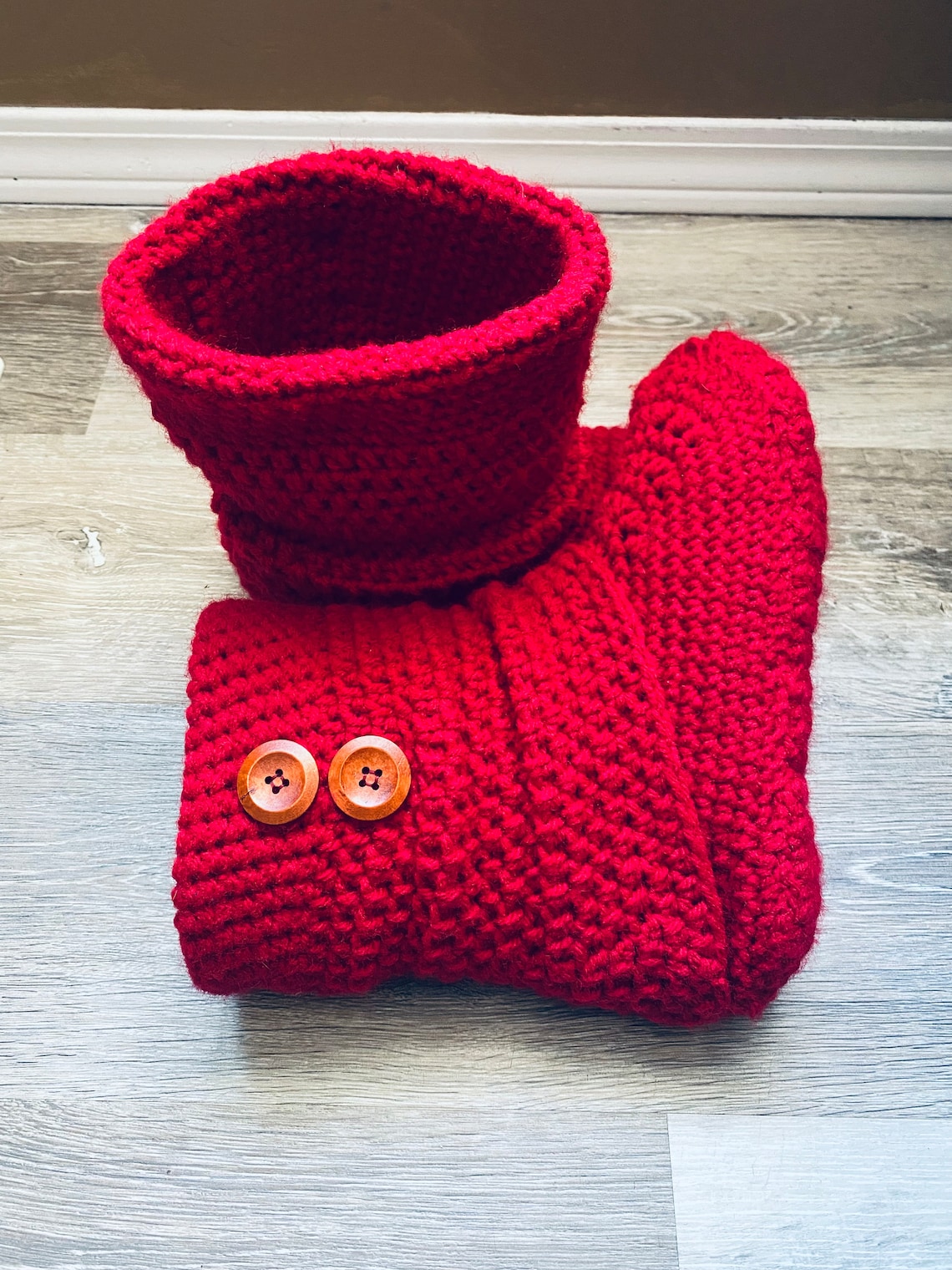 Crochet Slipper Boot Pattern - Etsy Canada