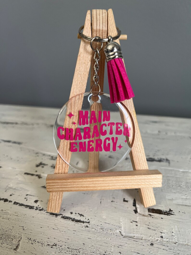 Positive Sayings Acrylic Keychains W/ Permanent Vinyl - Etsy