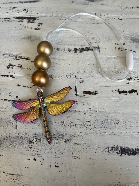 Dragonfly Car Dangle/ Rear View Mirror Charm /car Charm/ Car - Etsy