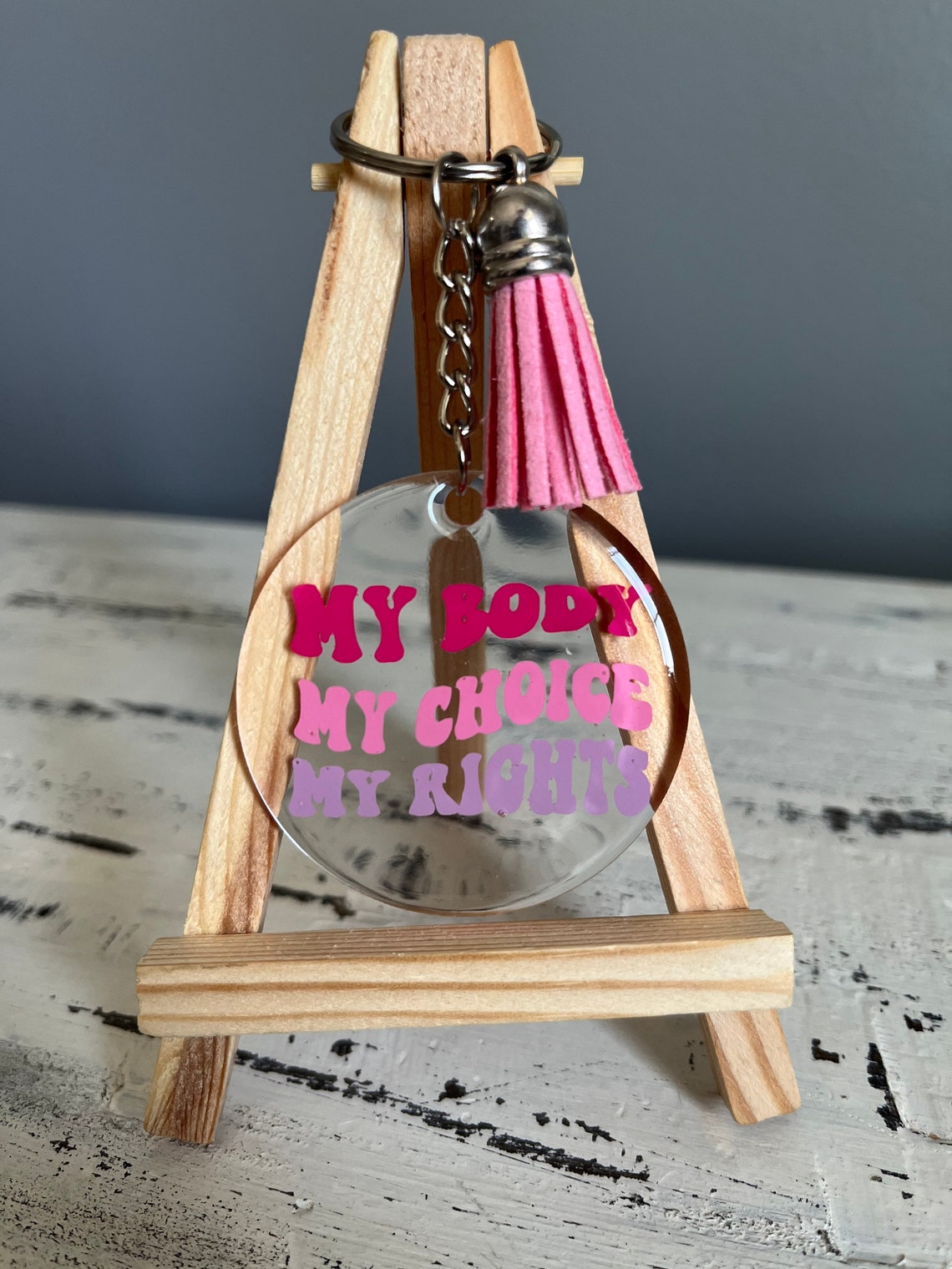 Positive Sayings Acrylic Keychains W/ Permanent Vinyl - Etsy