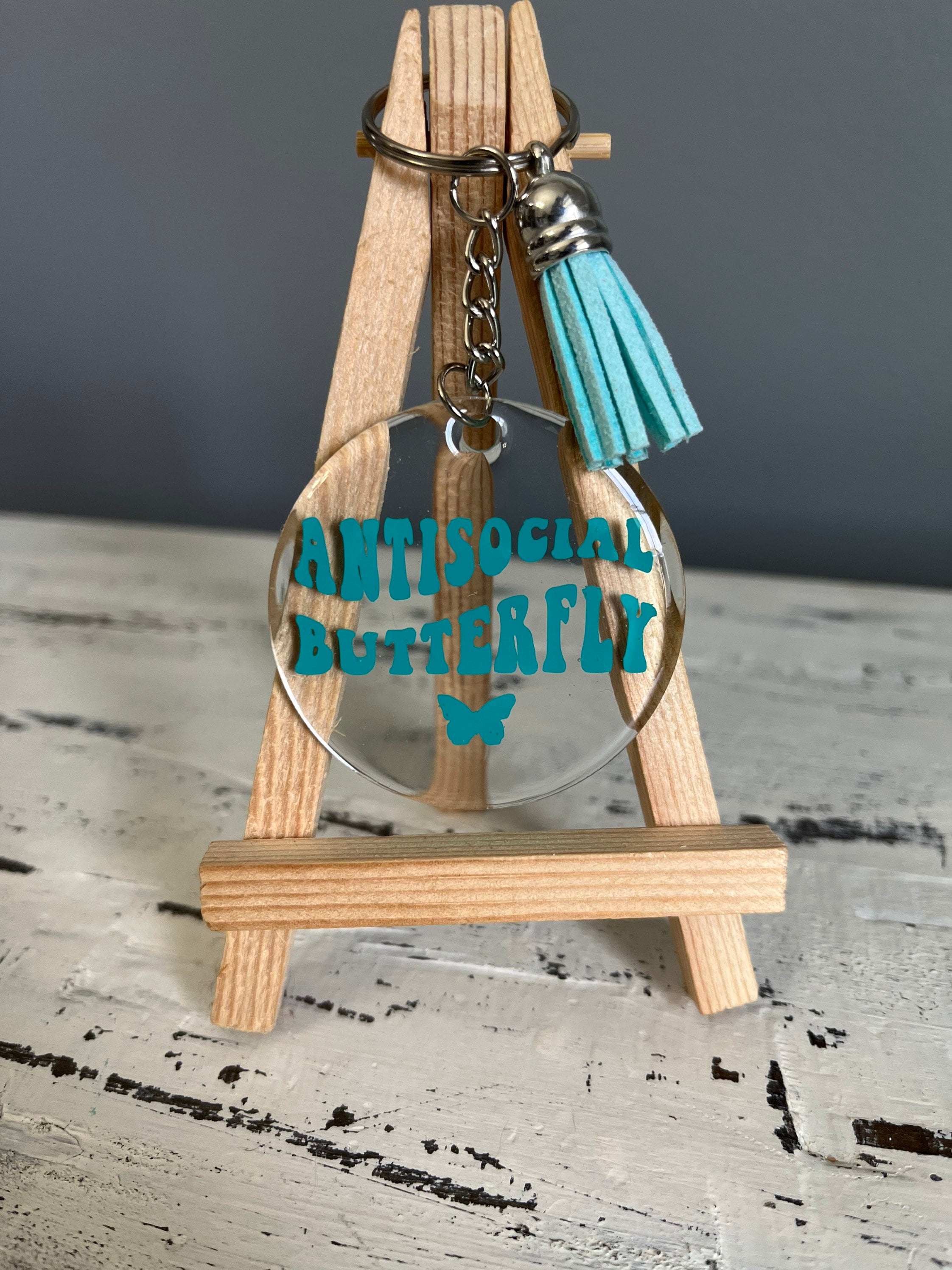 Positive Sayings Acrylic Keychains W/ Permanent Vinyl - Etsy