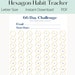 66 Day Habit Tracker Activity Chart Printable Progress - Etsy Canada
