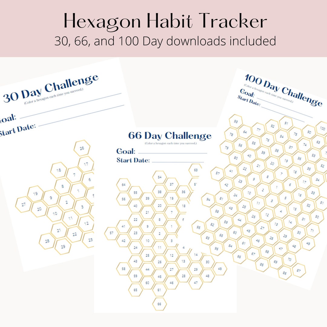 Daily Habit Tracker, Activity Chart, Printable Progress Tracker ...