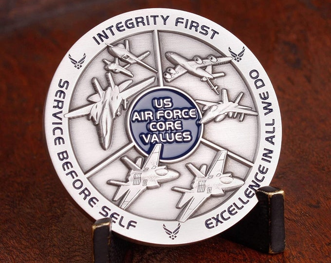 United States Air Force Core Values - Etsy