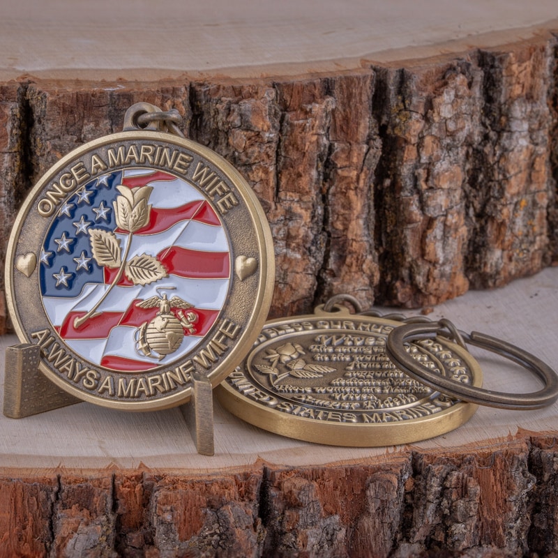 Usmc Keychain - Etsy