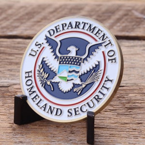 Department of Homeland Security DHS Challenge Coin - Etsy
