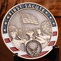 United States Air Force First Salute Challenge Coin - Etsy