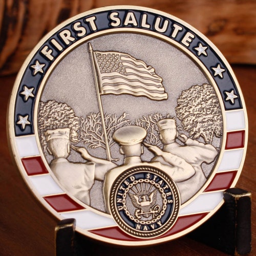 United States Navy VETERAN Challenge Coin - Etsy