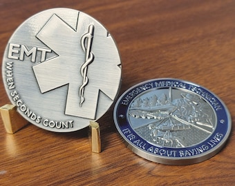 Paramedic Challenge Coin - Etsy