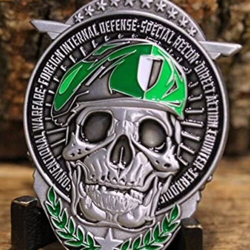 Challenge Coin: U.S. Army Special Forces Green Beret - Etsy