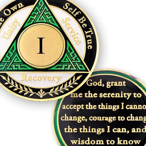 The Rocket Chip AA Alcoholics Anonymous Medallion Token | Etsy