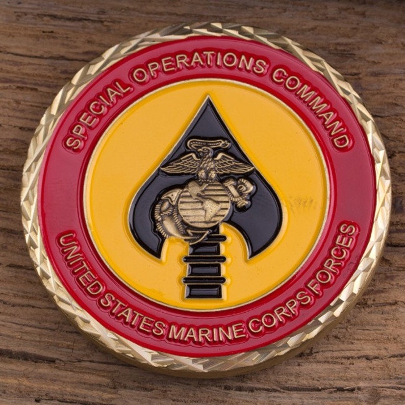 MARSOC Marine Corps Special Operations Command Coin - Etsy