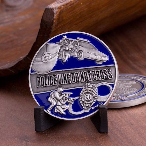 Police Officer Prayer Coin