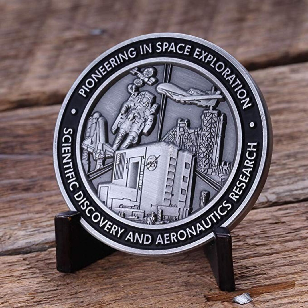 NASA Logo Space Exploration Challenge Coin - Etsy