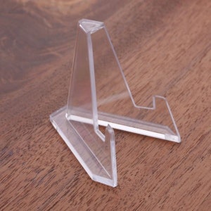 Clear Plastic Challenge Coin Stands - 15 Pack - Etsy