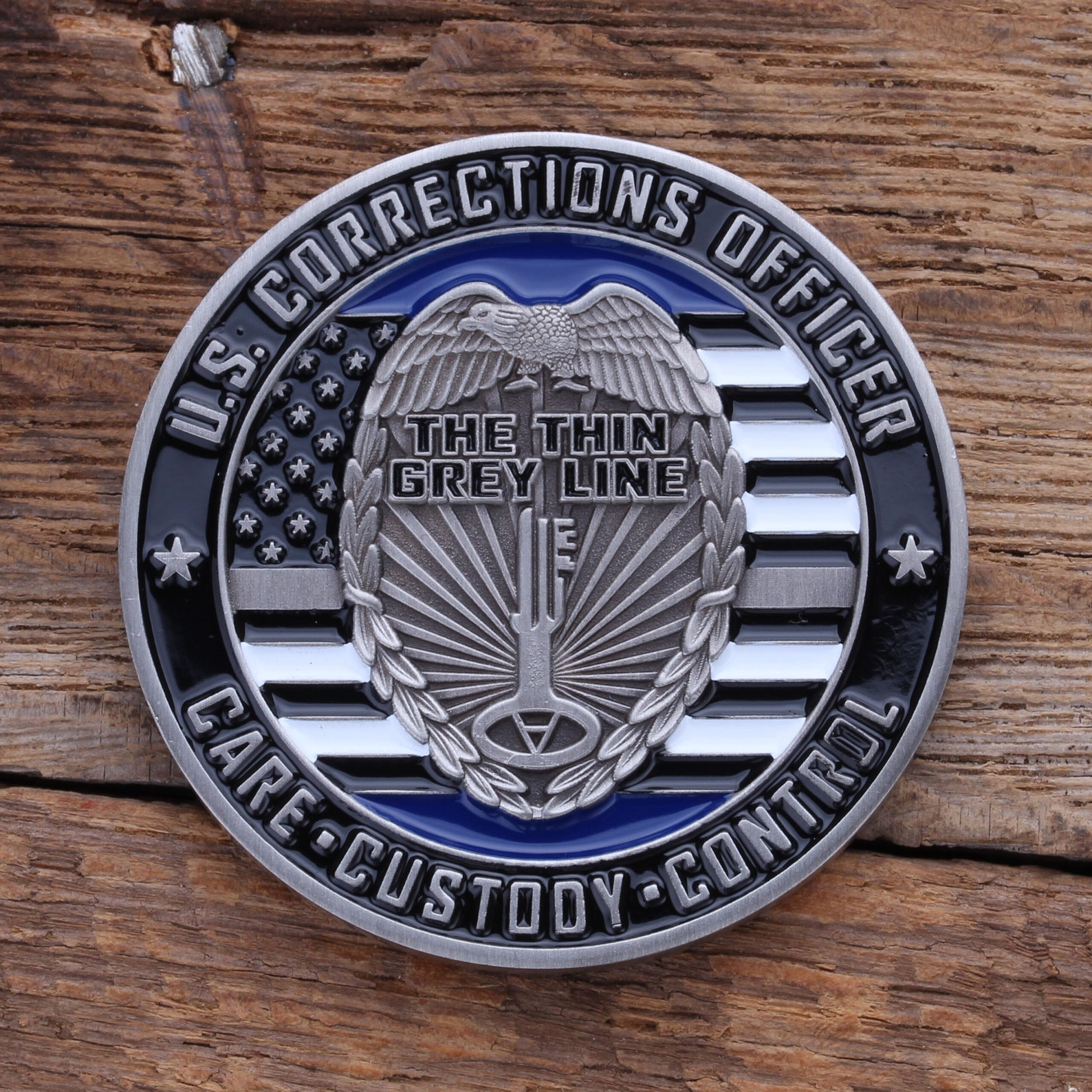 Corrections Officer Challenge Coin - Etsy