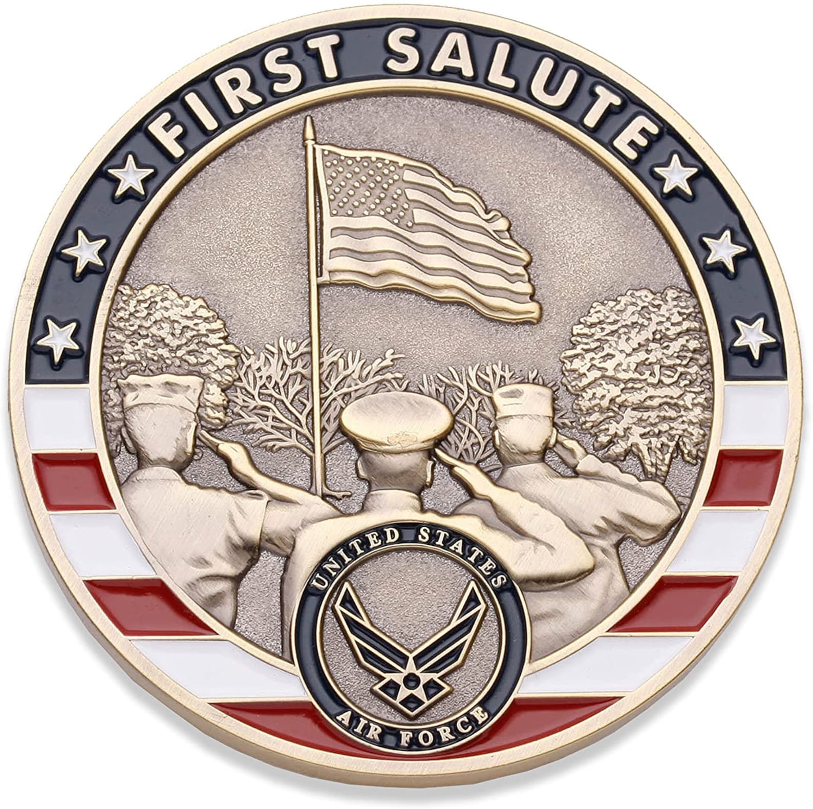 United States Air Force First Salute Challenge Coin - Etsy
