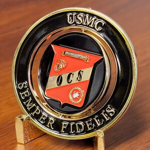 United States Marine Corps Office Candidate School OCS Spinner ...